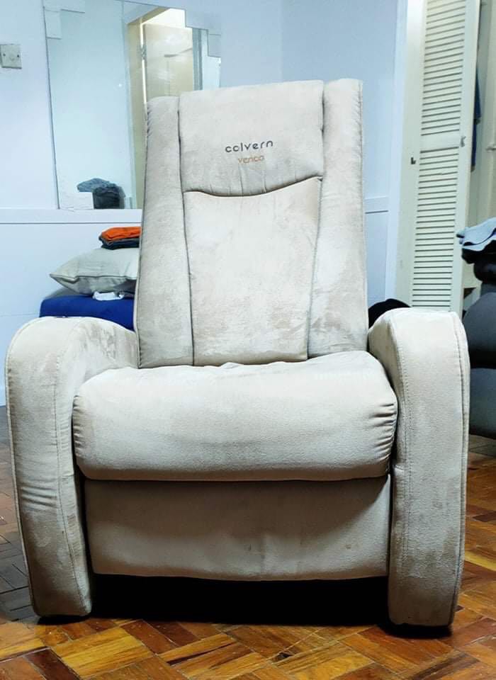 Reclining Massage Sofa Chair, Furniture & Home Living, Furniture, Sofas ...