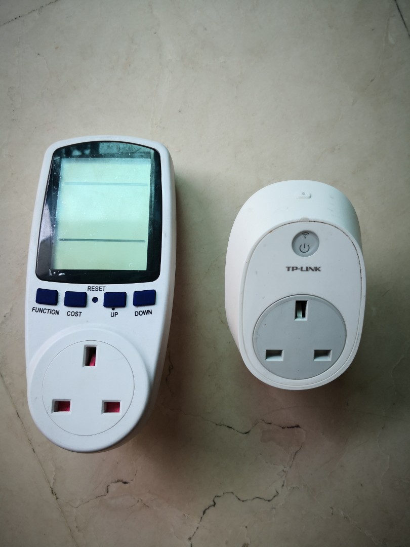 Remote Power plug and meter, Computers & Tech, Parts & Accessories ...