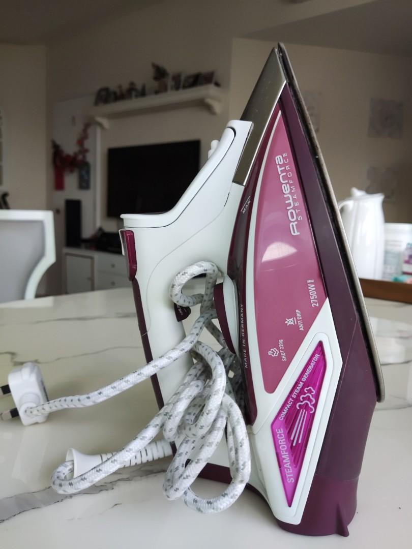 Rowenta Steamforce 2750W, Made In Germany, TV & Home Appliances, Irons ...