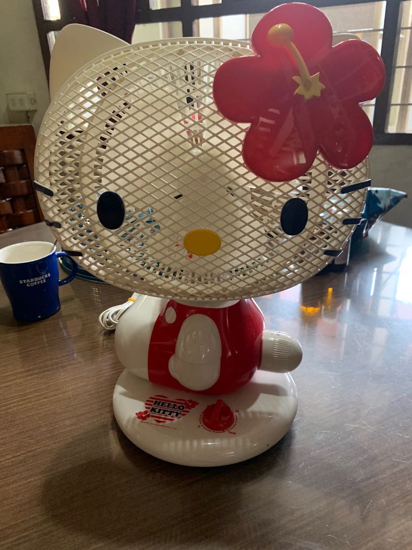 Sanrio Hello kitty electric fan, Babies & Kids, Baby Nursery & Kids ...