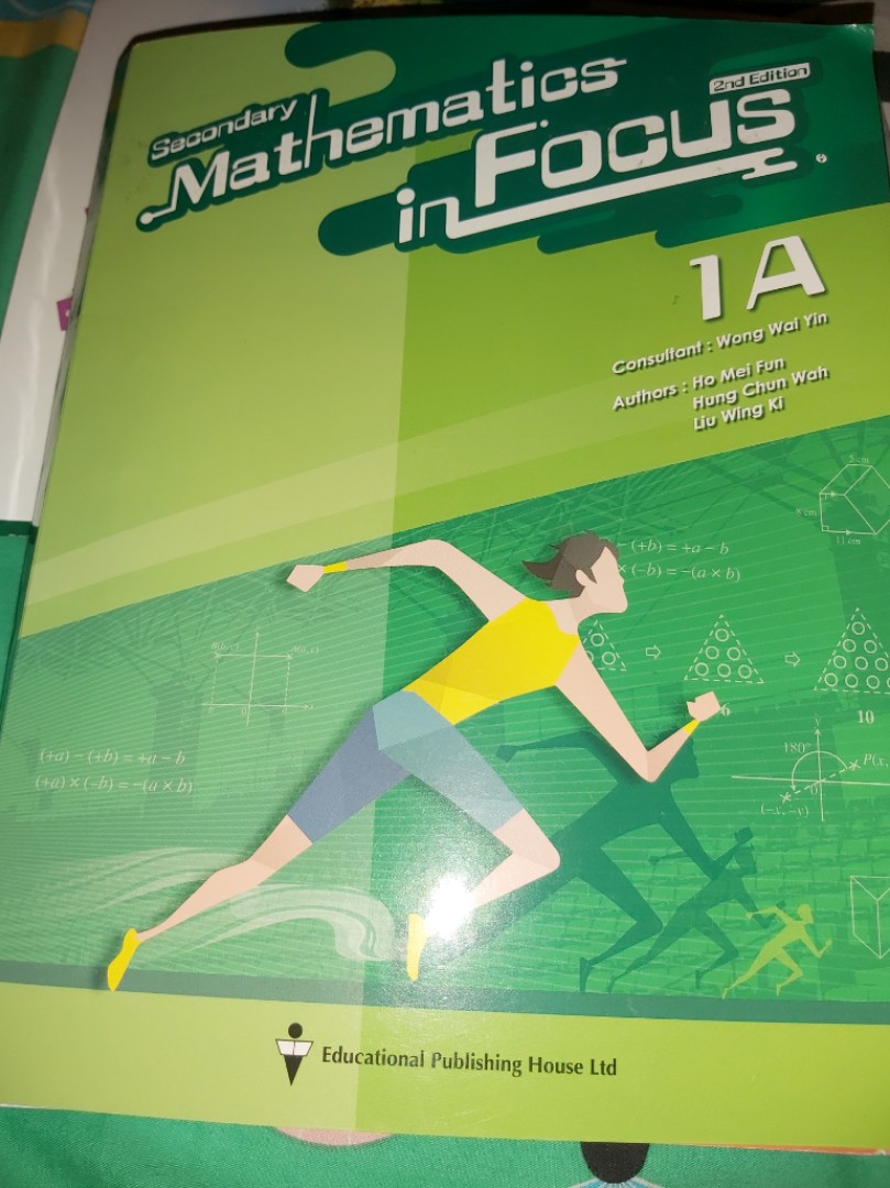 Secondary Mathematics in focus 1A, 1B, 興趣及遊戲, 書本 & 文具, 教科書 - Carousell