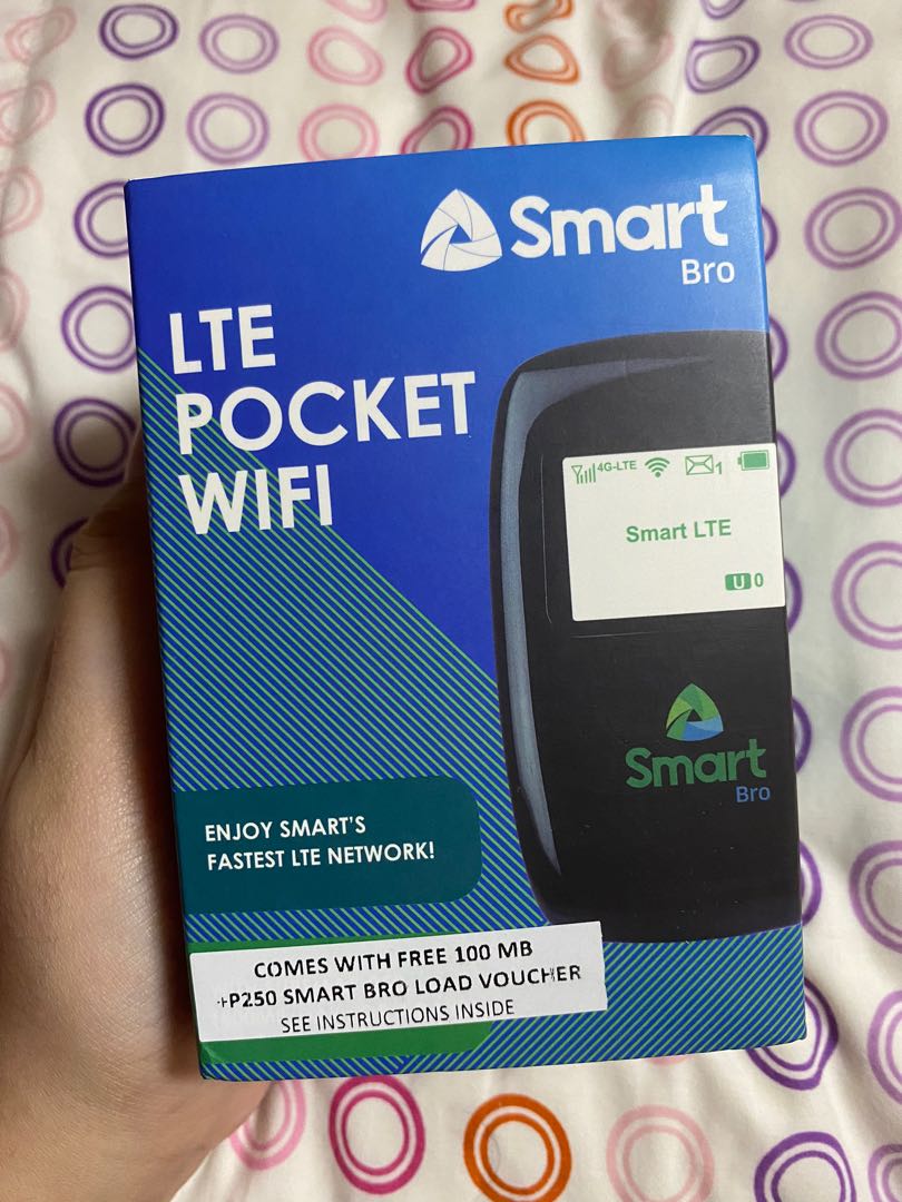 Smart LTE Pocket Wifi (with free 100mb load and P250 smart bro load ...