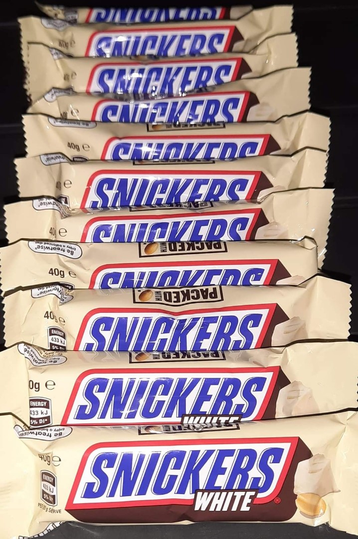 Snickers White, Food & Drinks, Other Food & Drinks on Carousell