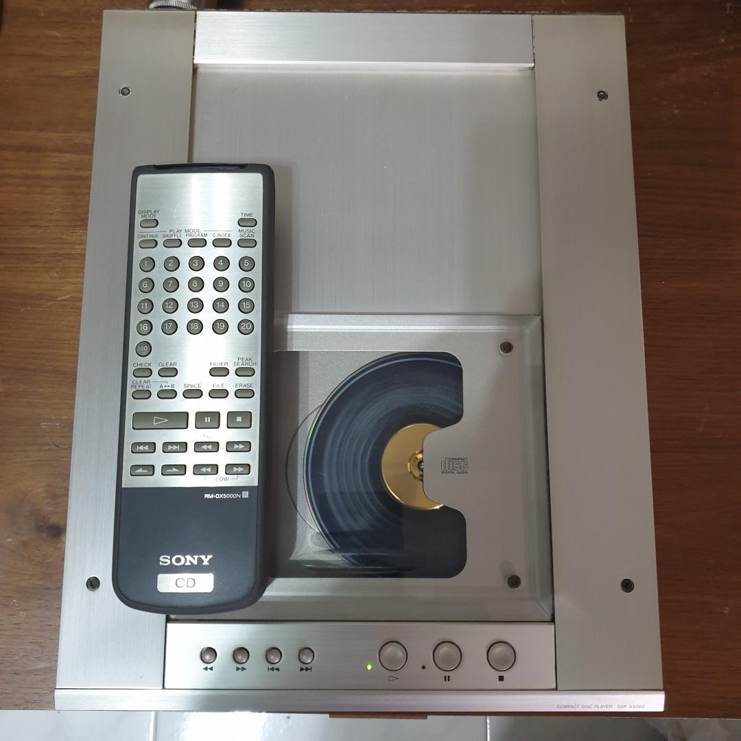 Sony CDP-5000X CD Player, Audio, Other Audio Equipment on Carousell