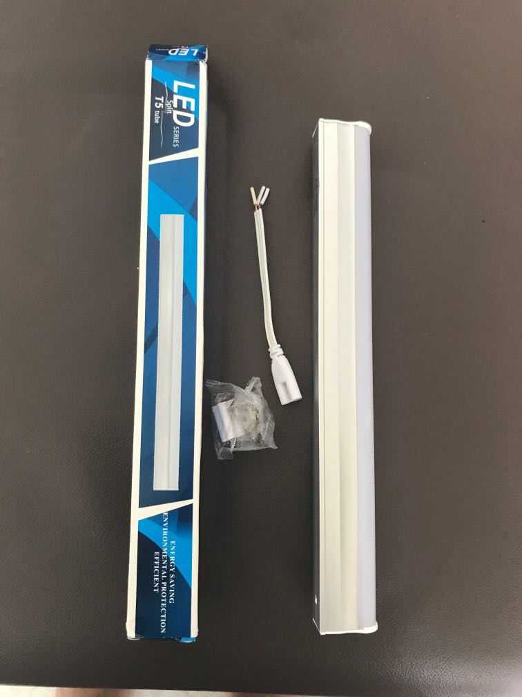 T5 LED tube light 30 cm daylight, Furniture & Home Living, Lighting ...