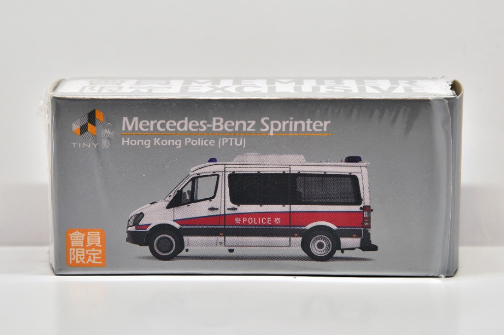 TINY 微影 MERCEDES-BENZ SPRINTER POLICE PTU AM6811, 興趣及遊戲, 玩具 & 遊戲類 - Carousell