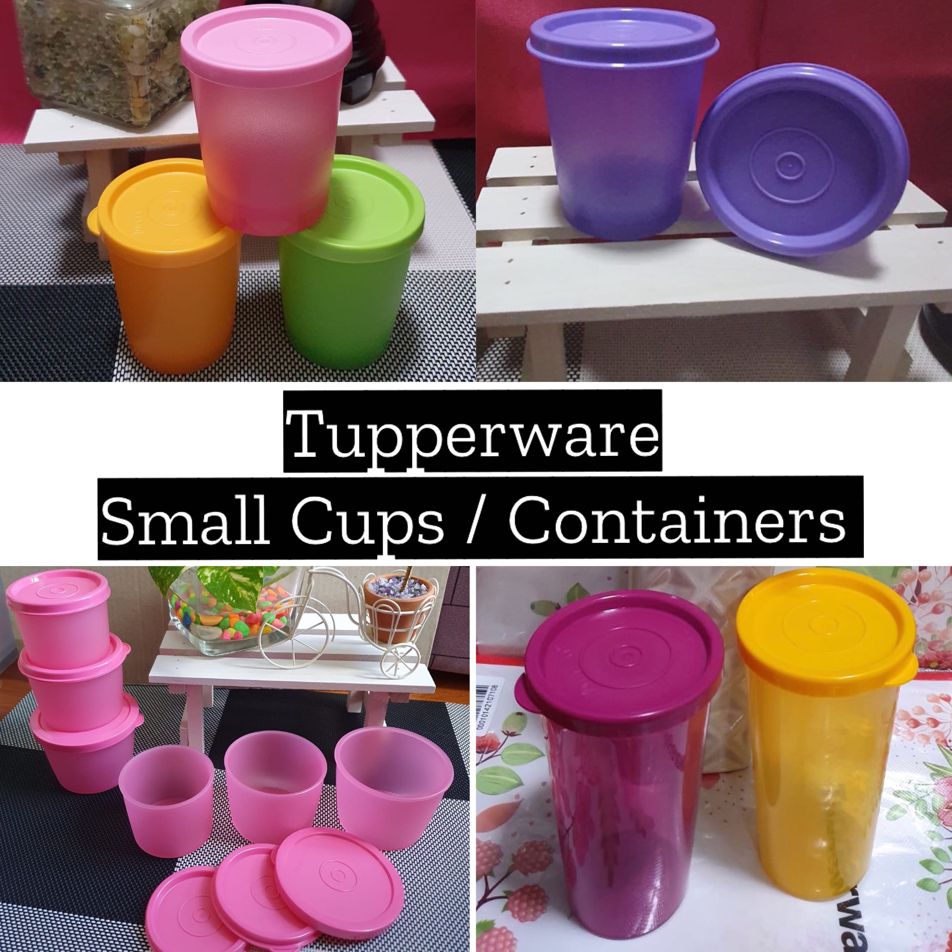 Tupperware Small Cups / Containers, Furniture & Home Living ...