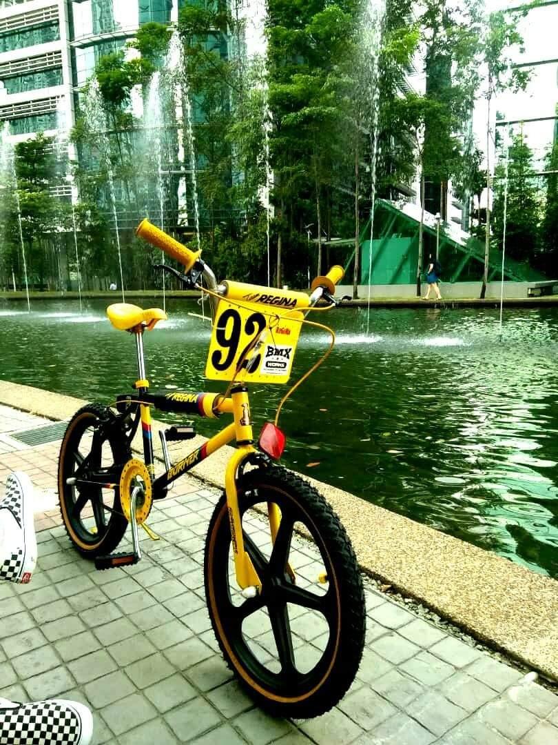 Vintage BMX Raleigh Burner Team Banana, Sports Equipment, Bicycles ...