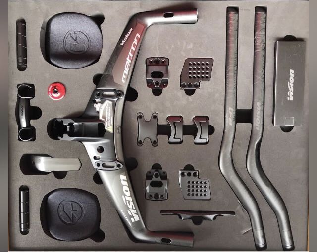 Vision Metron TFA Integrated aerobar UCI DI2, Sports Equipment ...