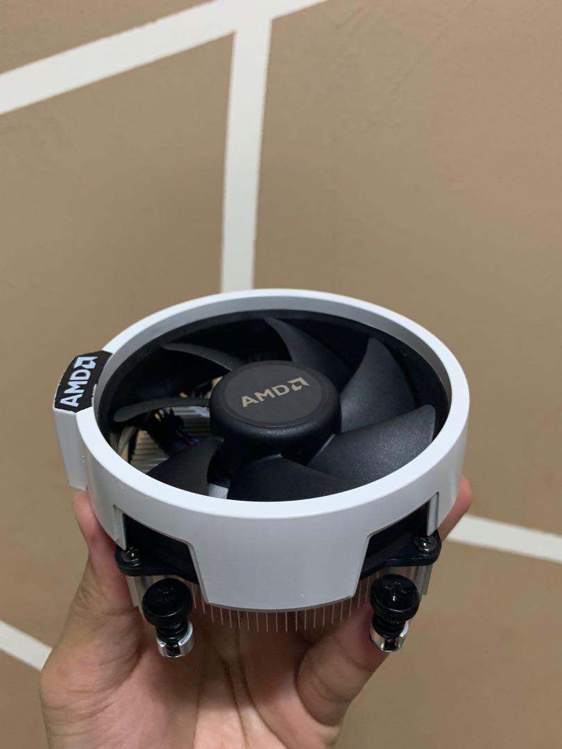 White Amd Wraith Stealth Computers And Tech Parts And Accessories