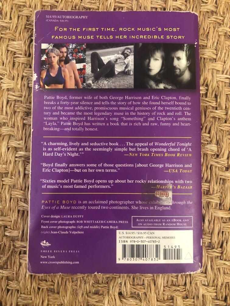 Wonderful Tonight: George Harrison, Eric Clapton, and Me by Pattie Boyd ...