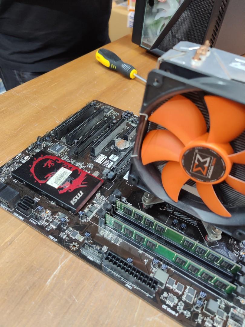 WTS: CPU Motherboard Ram (Combo set with cooler), Computers & Tech ...