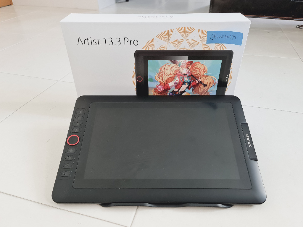 XP-Pen 13.3 Pro Drawing Tablet Display, Computers & Tech, Parts ...