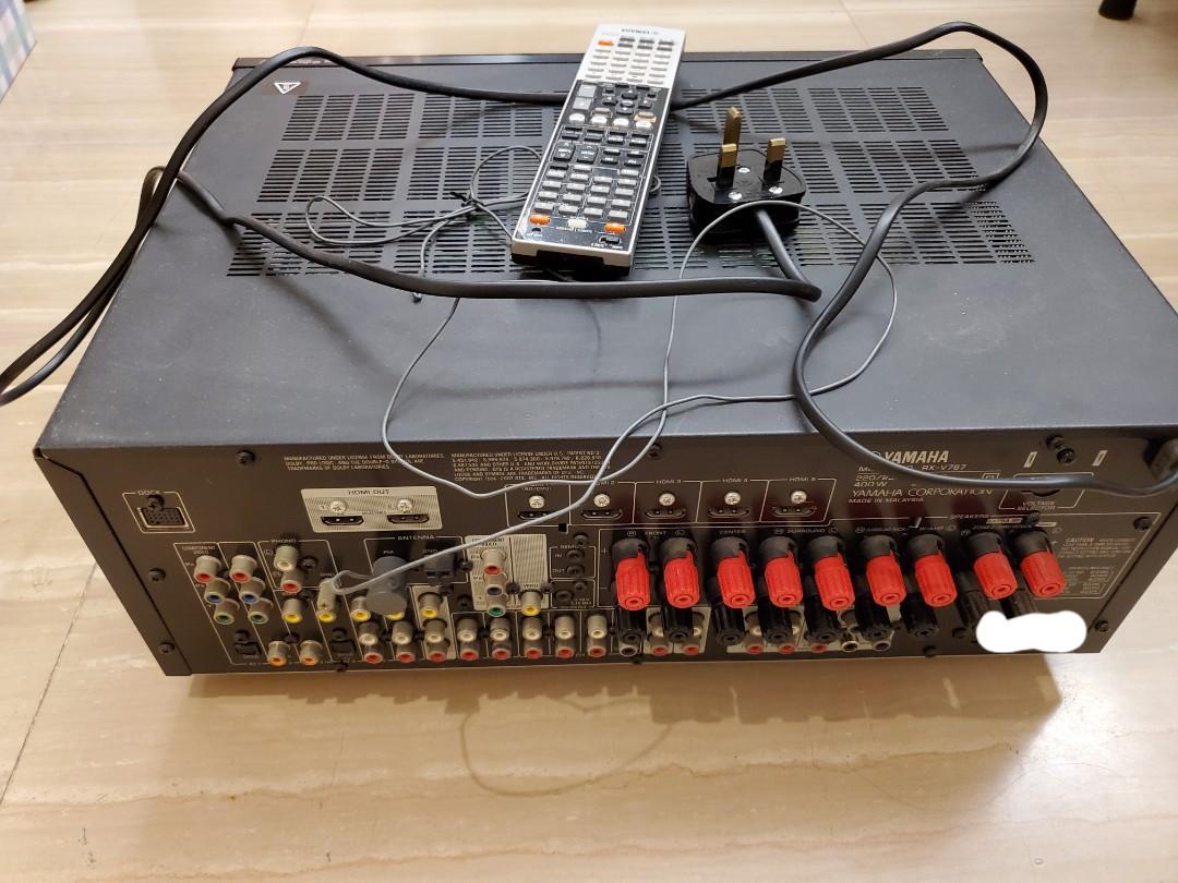 Yamaha AV Receiver RX-V767, 音響器材, 可攜式音響設備 - Carousell