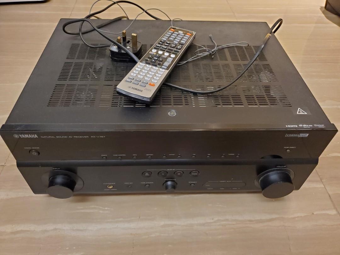 Yamaha AV Receiver RX-V767, 音響器材, 可攜式音響設備 - Carousell