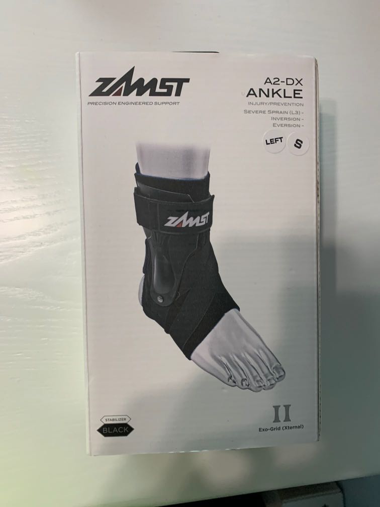 Zamst A2-DX Left Ankle Brace Size S #StephenCurry #TraeYoung, 男裝, 運動服裝 - Carousell