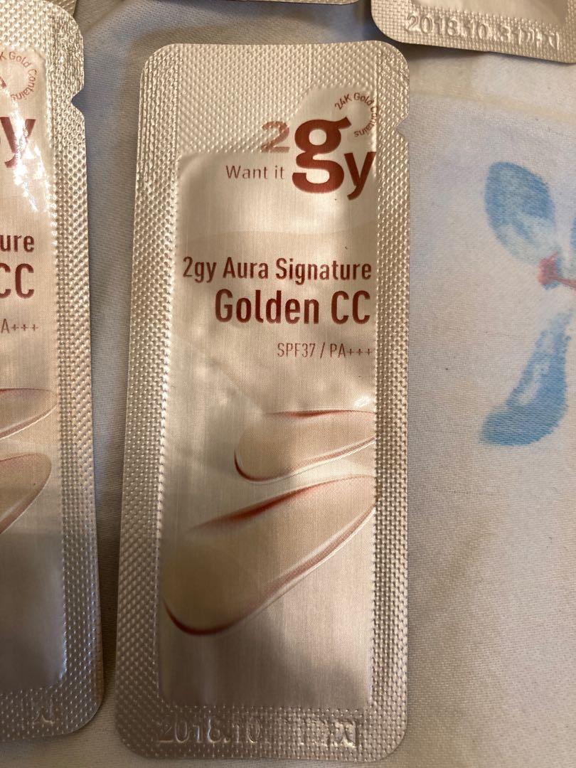 2gy Aura Signature Golden CC Cream/ SPF37,PA+++, Beauty & Personal Care ...