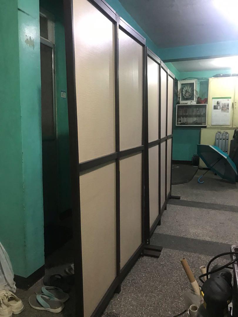 3-Panel Divider with Stabilizer for your Room Partition, Online Classes ...