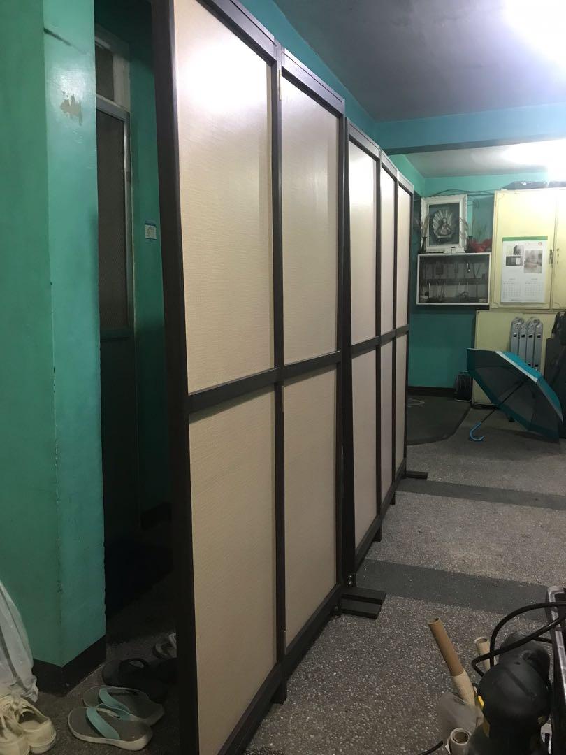 3-Panel Divider with Stabilizer for your Room Partition, Online Classes ...