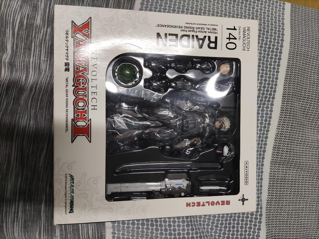 雷電 山口式 REVOLTECH RAIDEN 海洋堂 Kaiyodo Rising Revengeance No. 140 Metal ...