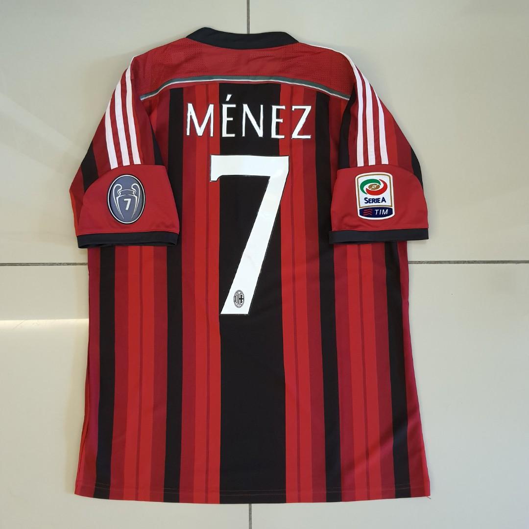 AC Milan Menez, Men's Fashion, Activewear on Carousell