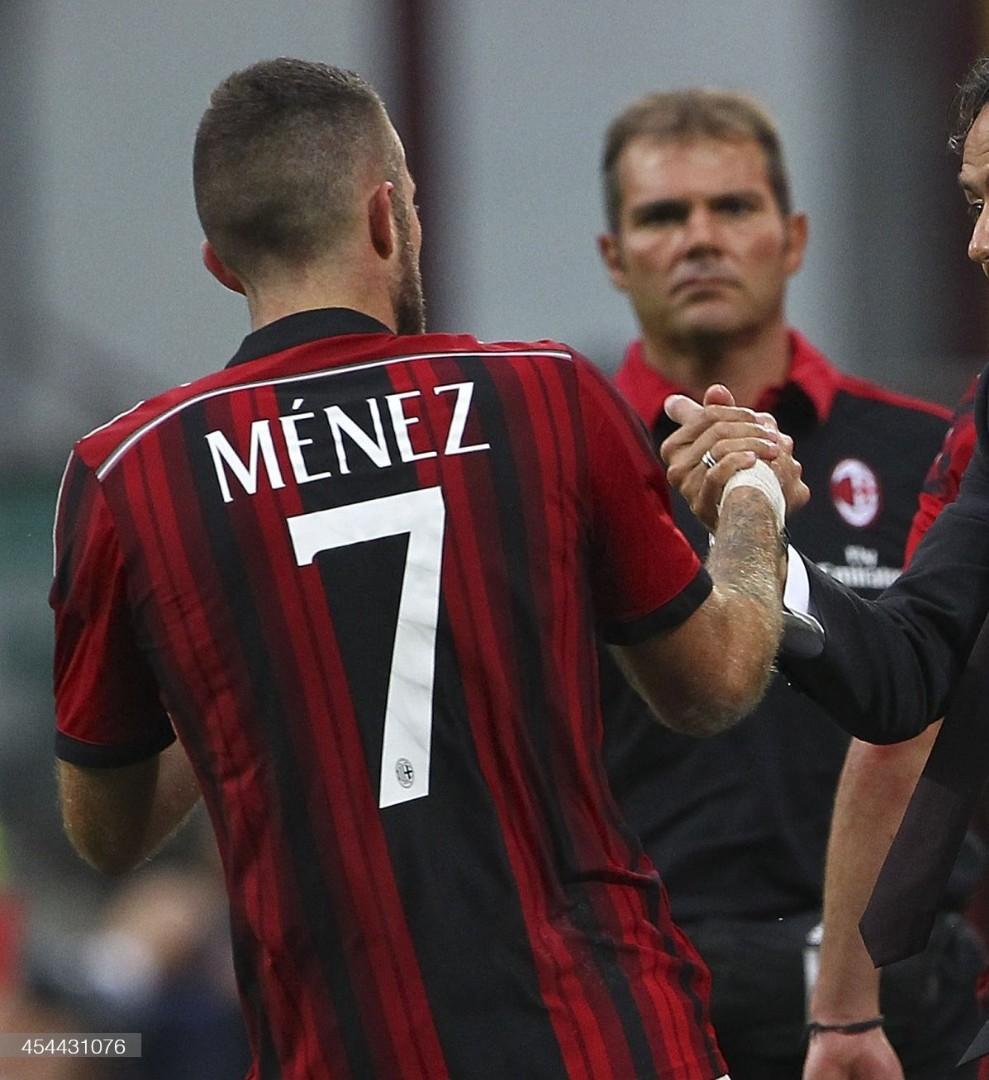 AC Milan Menez, Men's Fashion, Activewear on Carousell