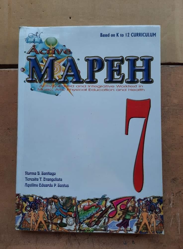 ACTIVE MAPEH - GRADE 7, Hobbies & Toys, Books & Magazines, Textbooks on ...