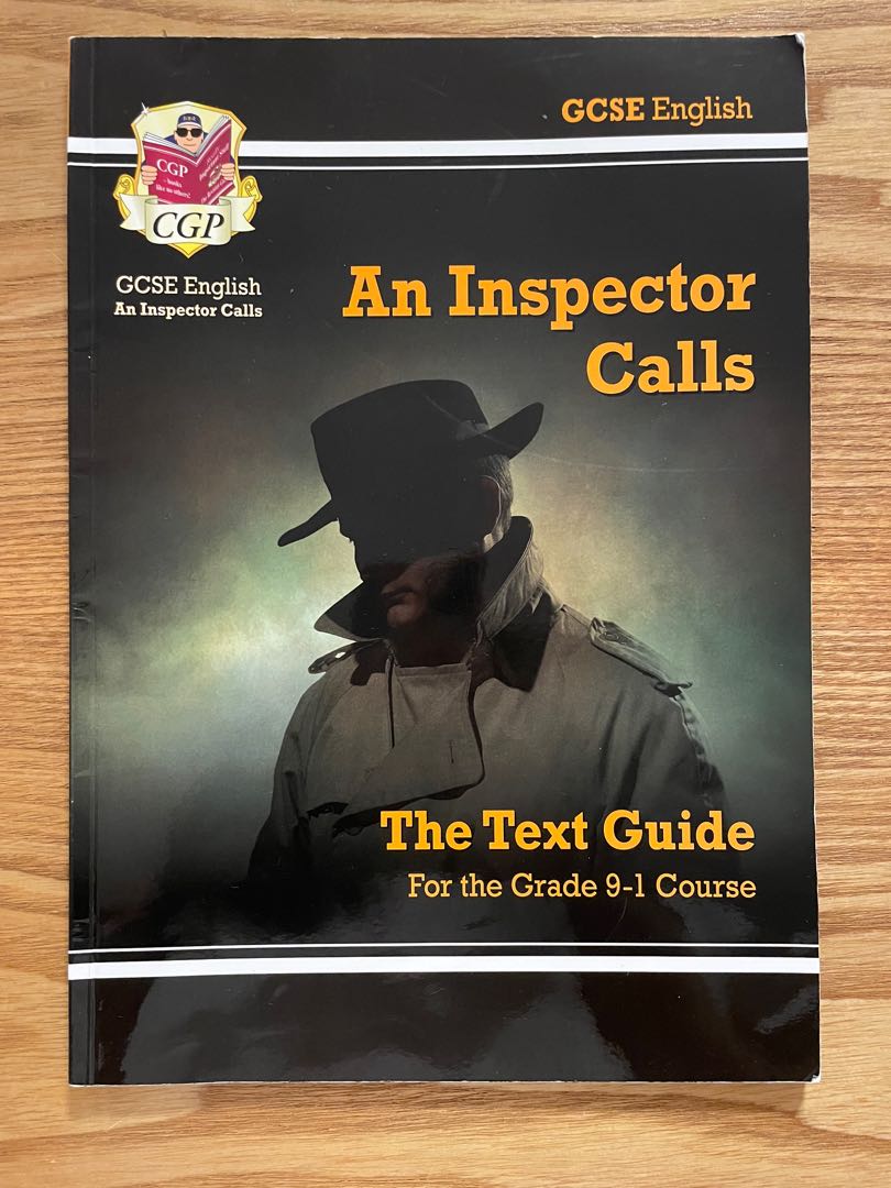 An Inspector calls text guide, 興趣及遊戲, 書本 & 文具, 補充練習 - Carousell