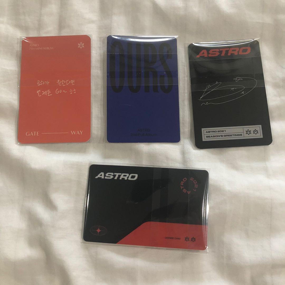 Astro Official Photocards, Hobbies & Toys, Memorabilia & Collectibles ...