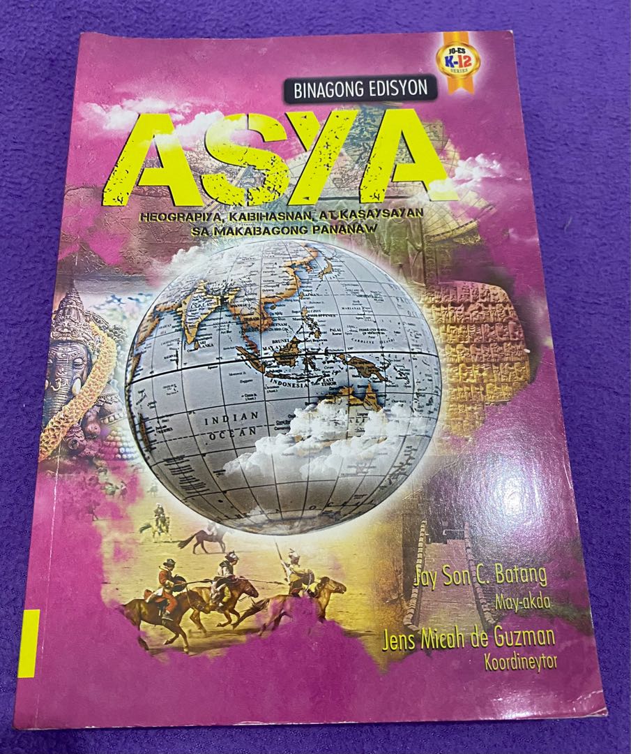 ASYA - Binagong Edisyon, Hobbies & Toys, Books & Magazines, Textbooks ...