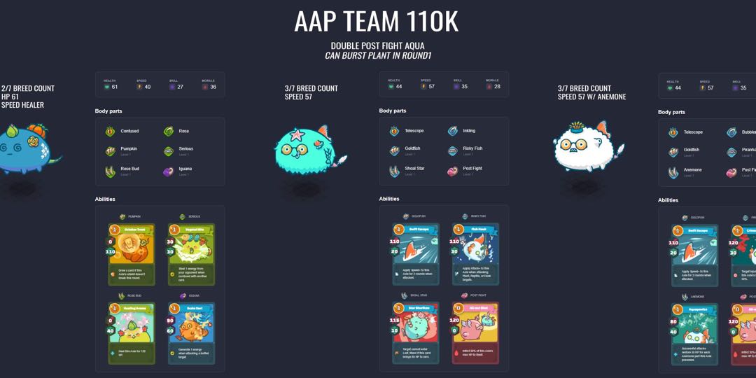 Axie Infinity Team AAP, Video Gaming, Video Games, Others on Carousell