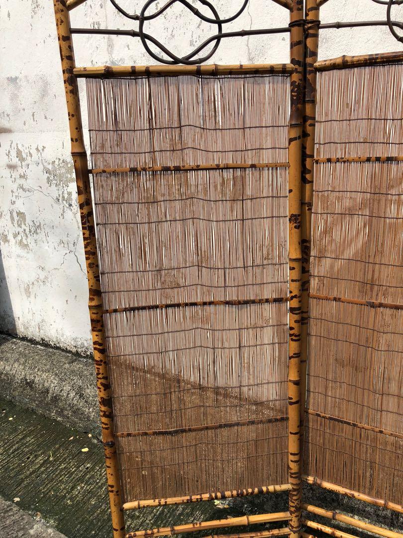 Bamboo Rattan divider, Furniture & Home Living, Home Decor, Other Home ...