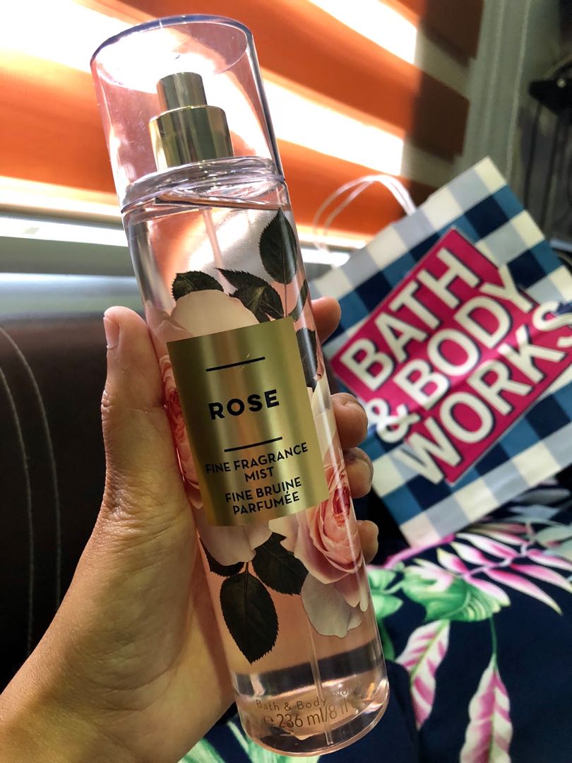 bath and body works rose fragrance mist, Beauty & Personal Care ...