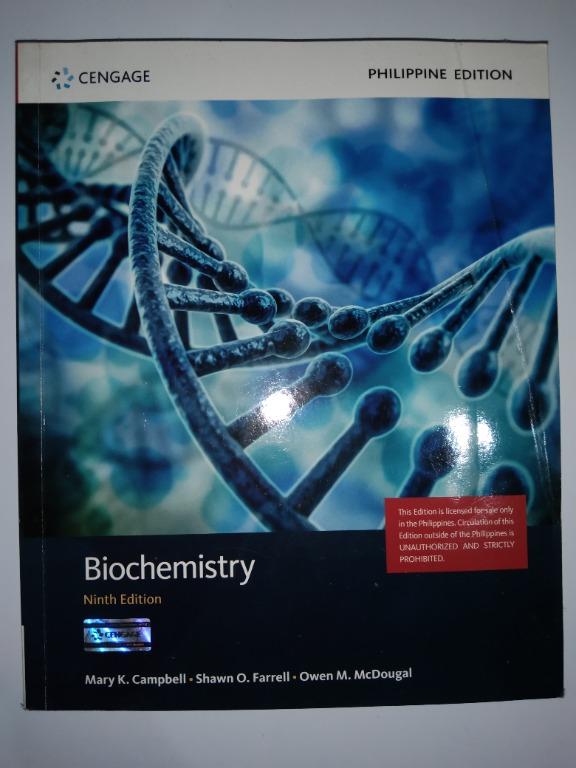 Biochemistry 9th edition by Campbell (Mindmover), Hobbies & Toys, Books ...