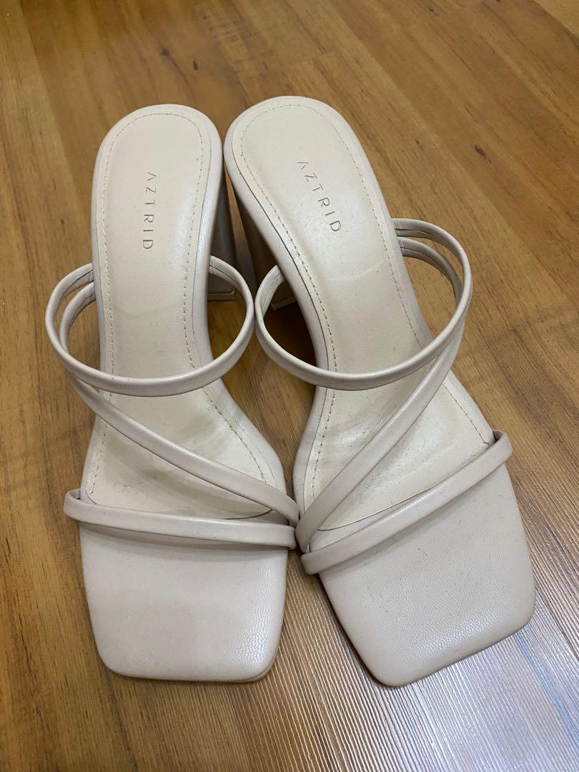 Brand New Aztrid Nude 3” Heels, Women's Fashion, Footwear, Heels on ...