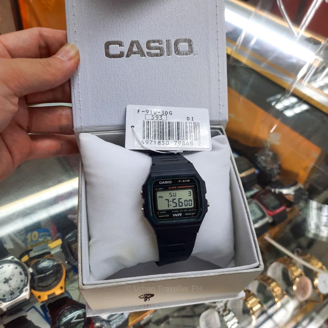 Casio Classic Black Watch, Men's Fashion, Watches & Accessories ...