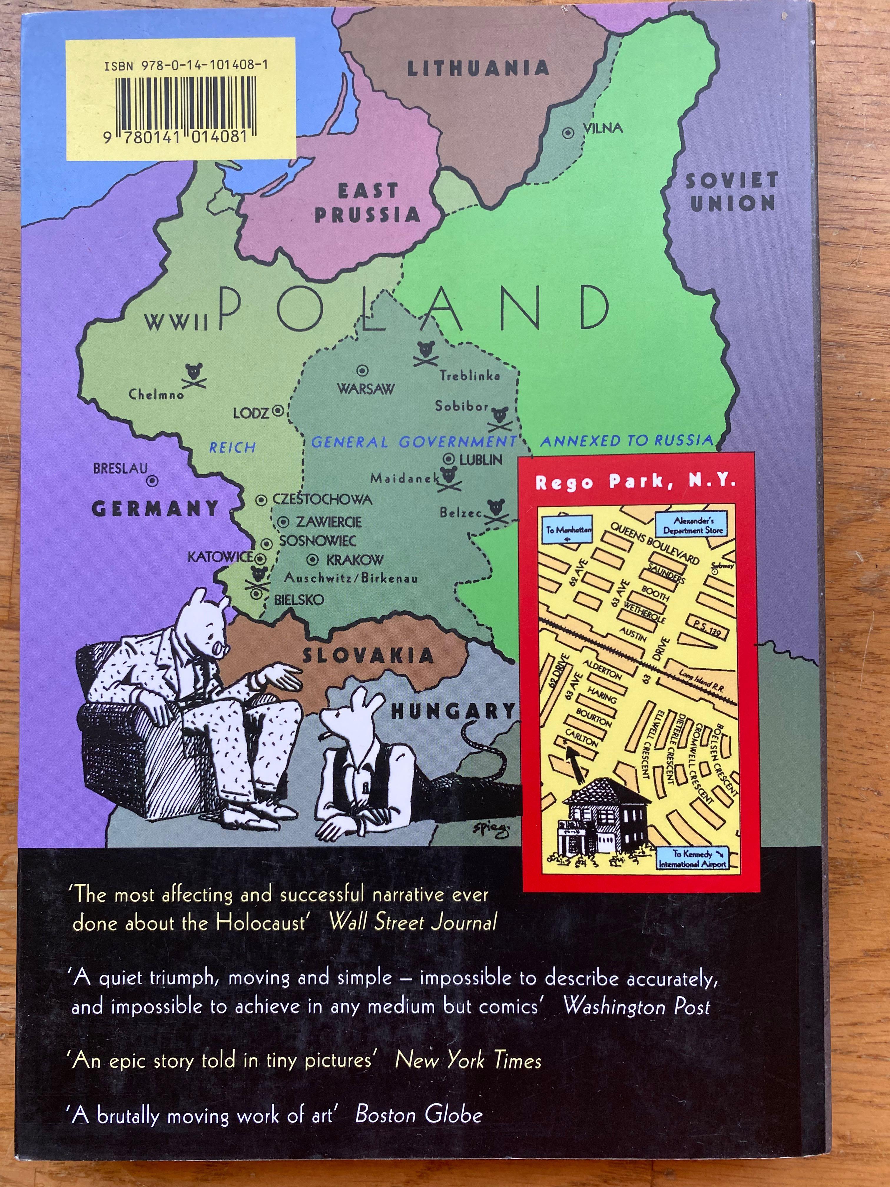 Complete MAUS by Art Spiegelman graphic novel, Hobbies & Toys, Books ... Complete MAUS by Art Spiegelman graphic novel, Hobbies & Toys, Books ...