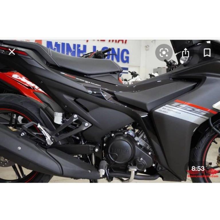 COVERSET EXCITER 155 Y16ZR Y16 GP BLUE / Black ORIGINAL VIETNAM ...