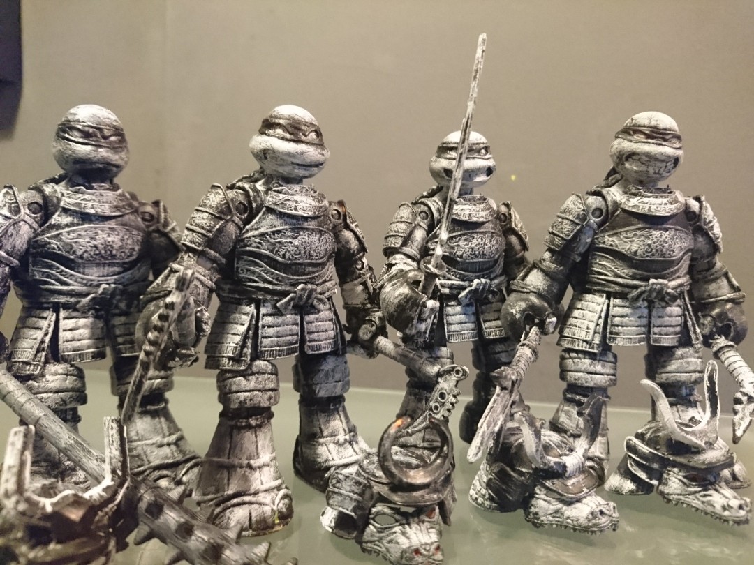 Custom Samurai TMNT Teenage Mutant Ninja Turtles, Hobbies & Toys, Toys ...