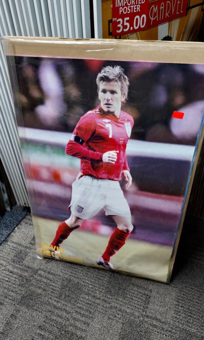 DAVID BECKHAM POSTER KOLEKSI, Furniture & Home Living, Home Decor ...