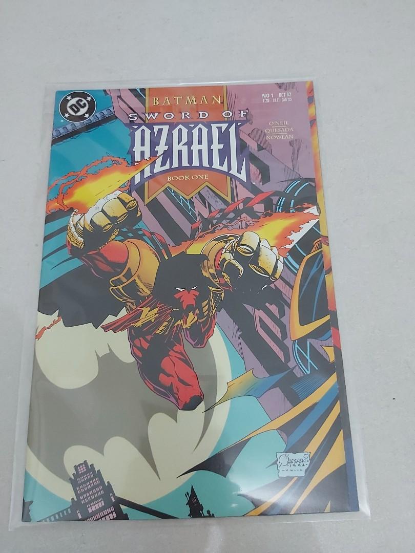 DC Azrael comic First appearance, Hobbies & Toys, Books & Magazines ...