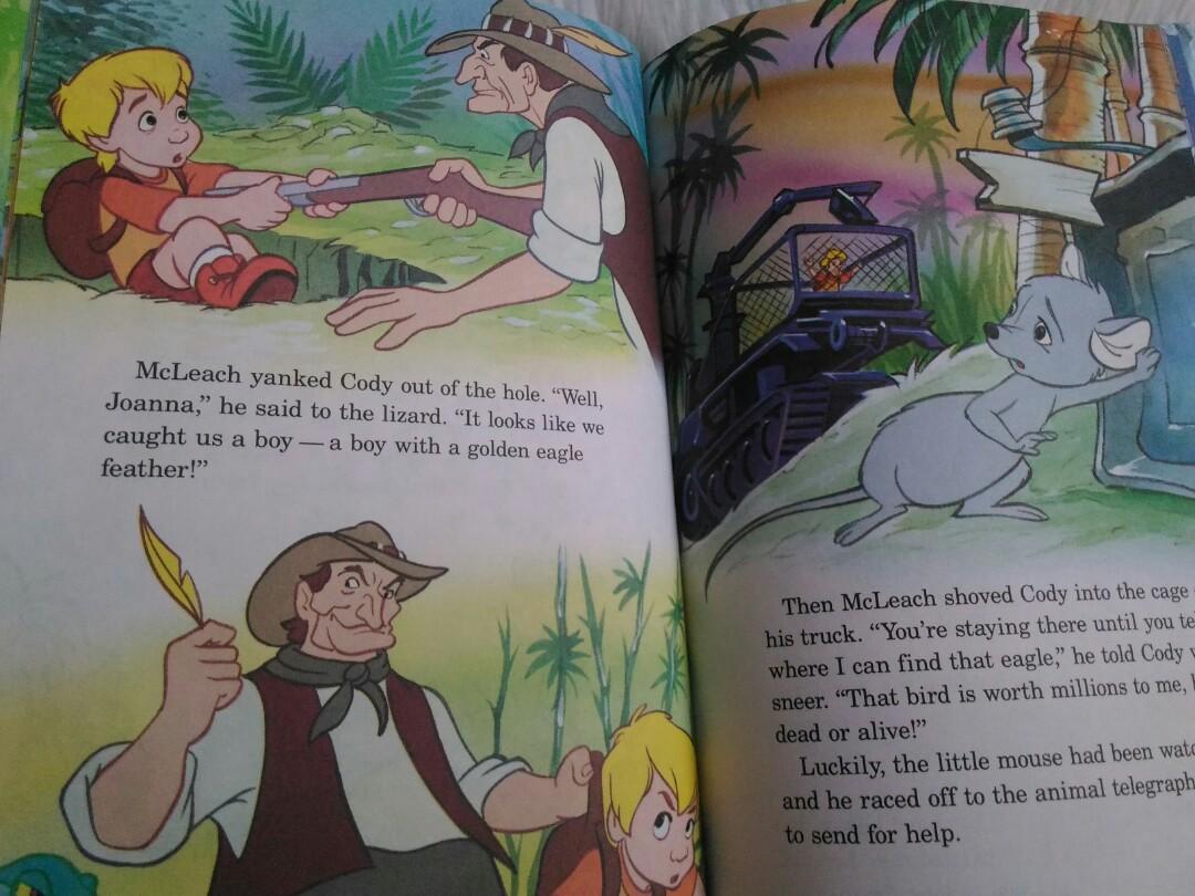 Disney Rescuers Down Under, Hobbies & Toys, Books & Magazines, Children ...