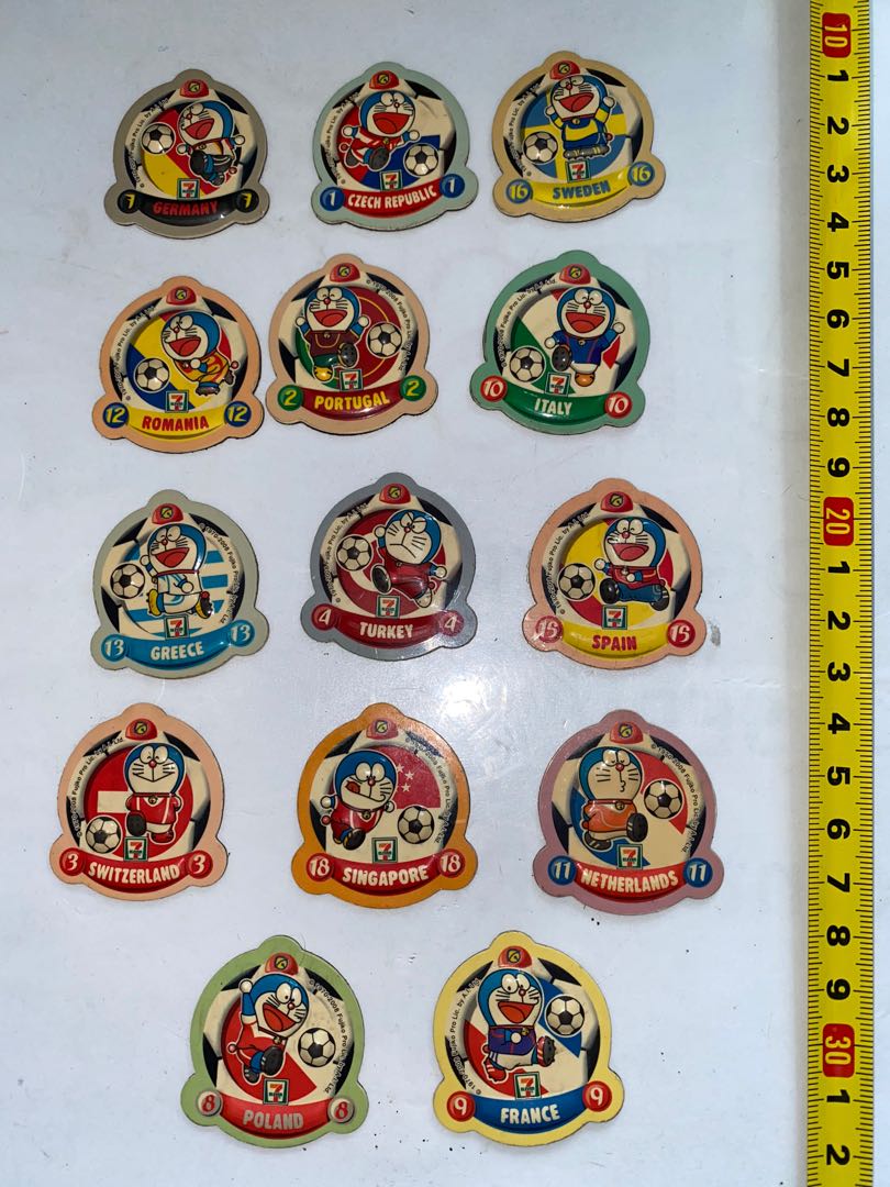 Doraemon fridge magnets - pre owned, Hobbies & Toys, Stationery & Craft ...