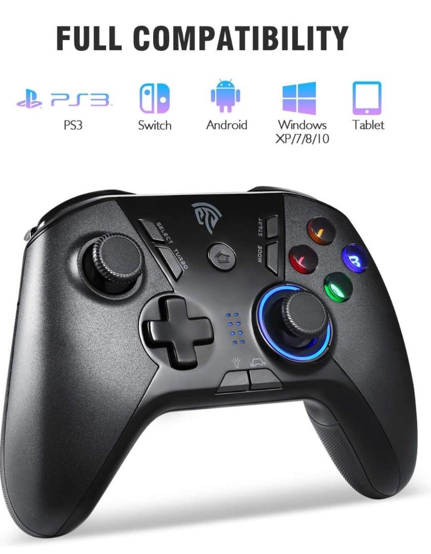 EasySMX Wireless Gaming Controller, EasySMX PC Game Controller Joystick ...