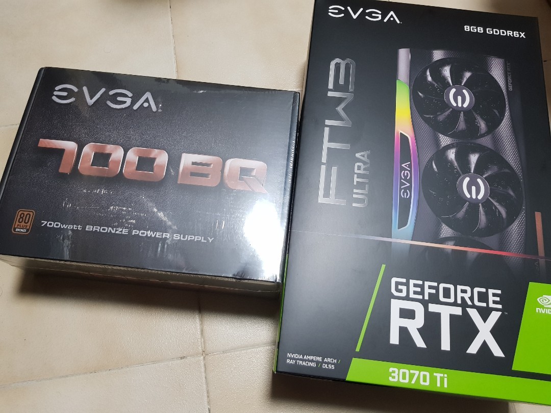EVGA RTX 3070 Ti FTW3 ULTRA GAMING, 08G-P5-3797-KL, Computers & Tech ...