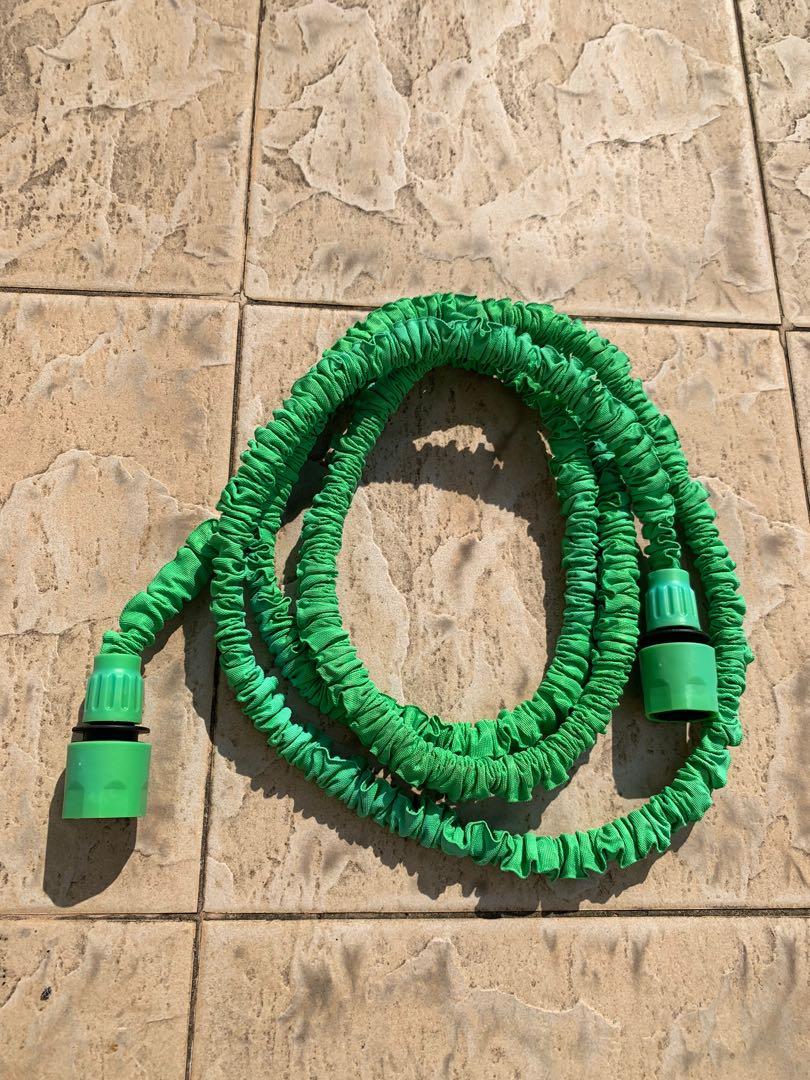 Extendable water hose flexible, Furniture & Home Living, Gardening ...