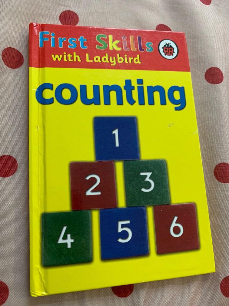 First skills with ladybird - counting baby BB book 二手書 數目 數字 numbers ...
