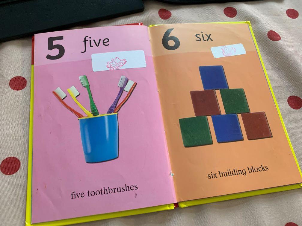 First skills with ladybird - counting baby BB book 二手書 數目 數字 numbers ...