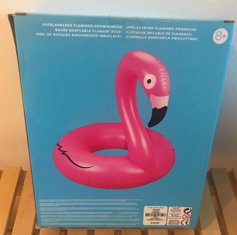 Flamingo Swimming pool inflatable - Lilo - Large 100cm x 108cm, Hobbies ...