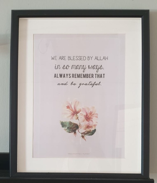 Frame for God's Blessing, Furniture & Home Living, Home Decor, Wall ...